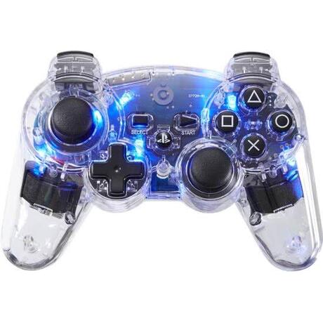 PS3 Accessoires :: PS3 Controller Dualshock 3 - Transparant met LED ...